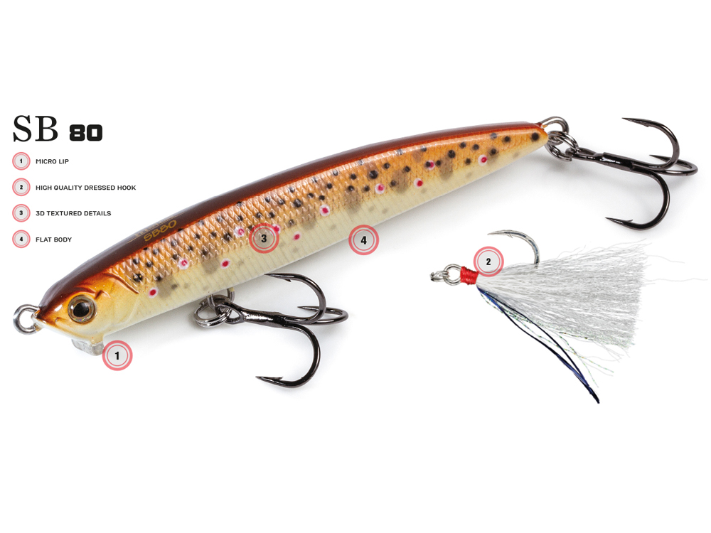 Molix Stick Baits SB 80 - Meeresangeln Kunstköder - BESTEN KUNSTKODER