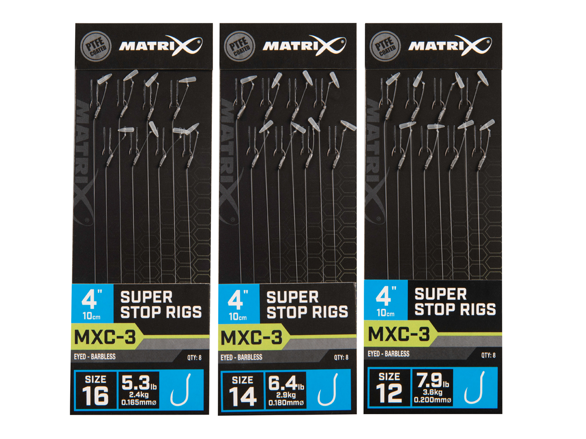 Matrix MXC-3 Super Stop Rigs 10cm - Method Feeder Haken und Rigs ...