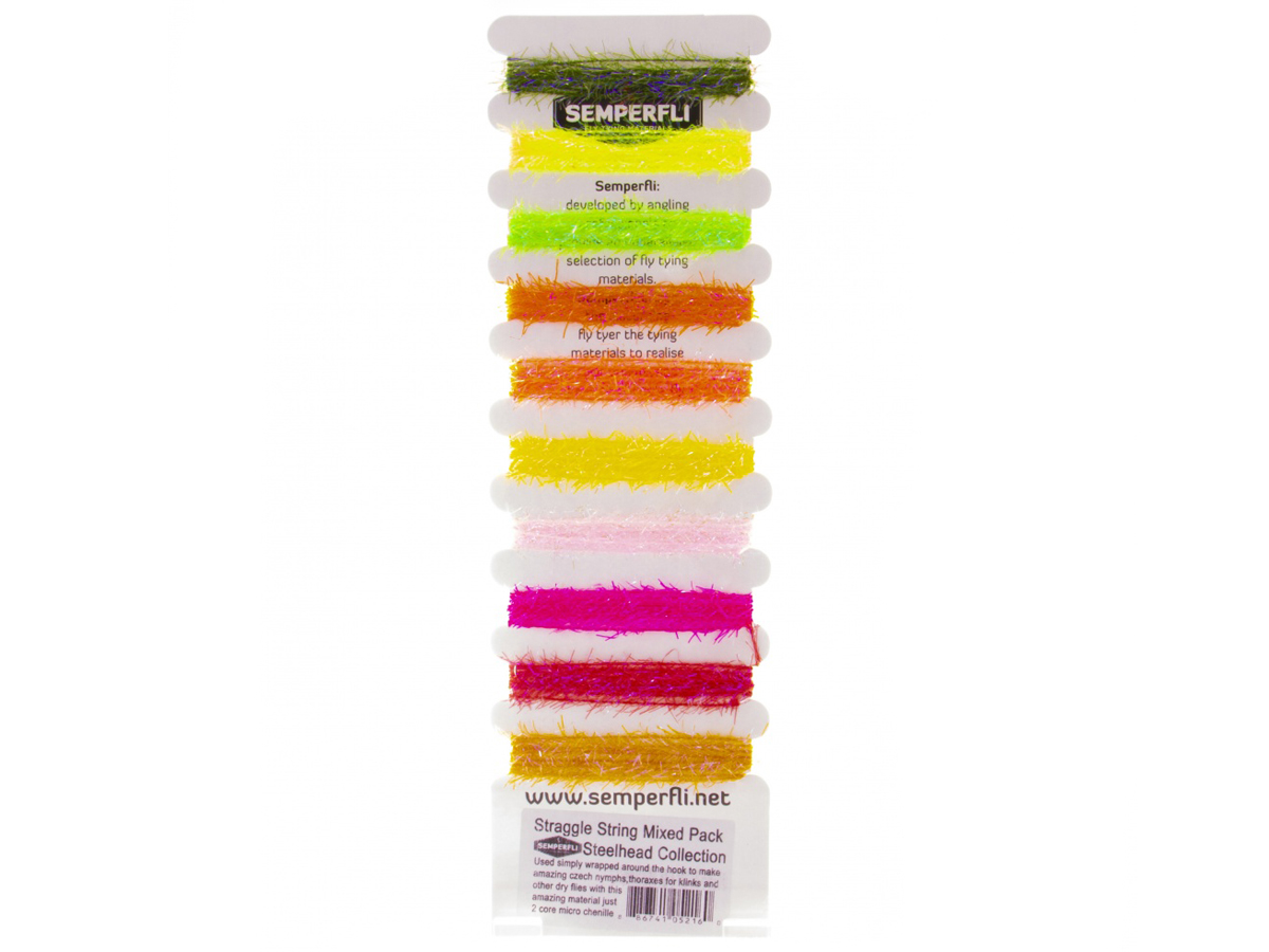Semperfli Straggle String Multicard Pack - Fliegenbindematerial ...
