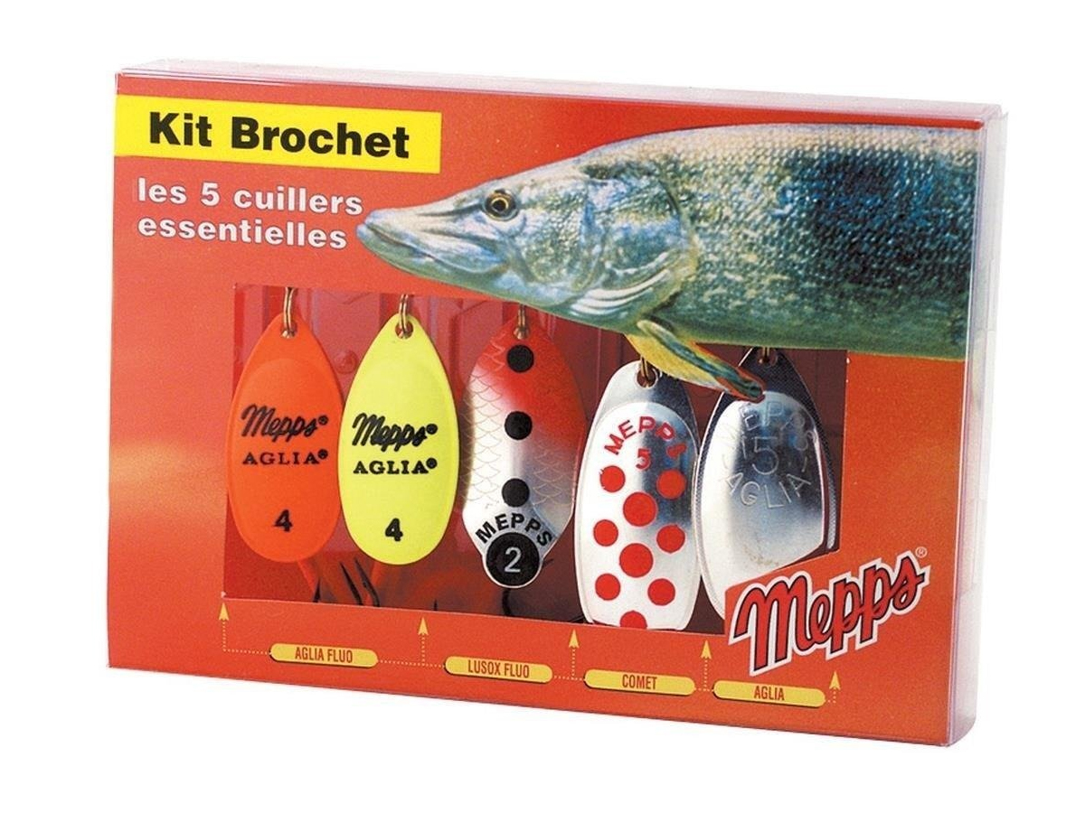 Mepps Hecht Spinner Set - Spinner - Angelshop BESTEN KUNSTKODER